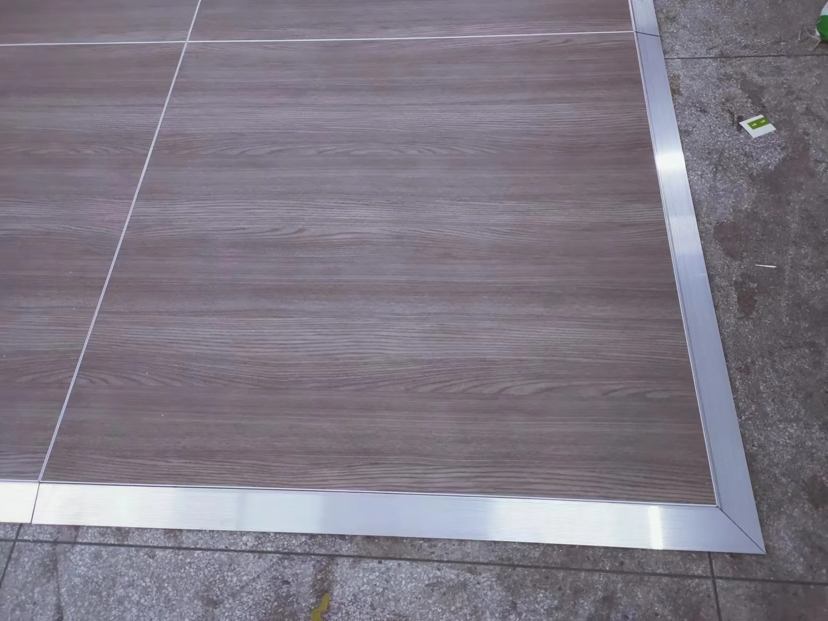 TM 3x3' SICO Snap Lock Outdoor Waterproof PVC Teak Wood Portable Cam ...