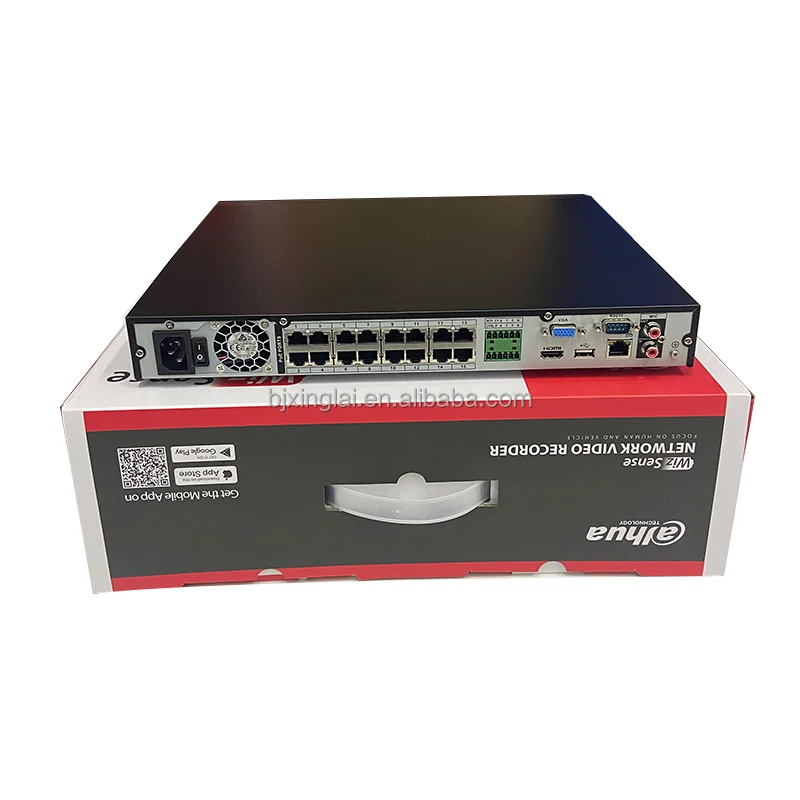 Dahua Nvr Nvr2216-16p-i2 2hdd Ai Face Recognition 16 Port Poe 16 Channel 12mp 4k Nvr - Buy 16 ...