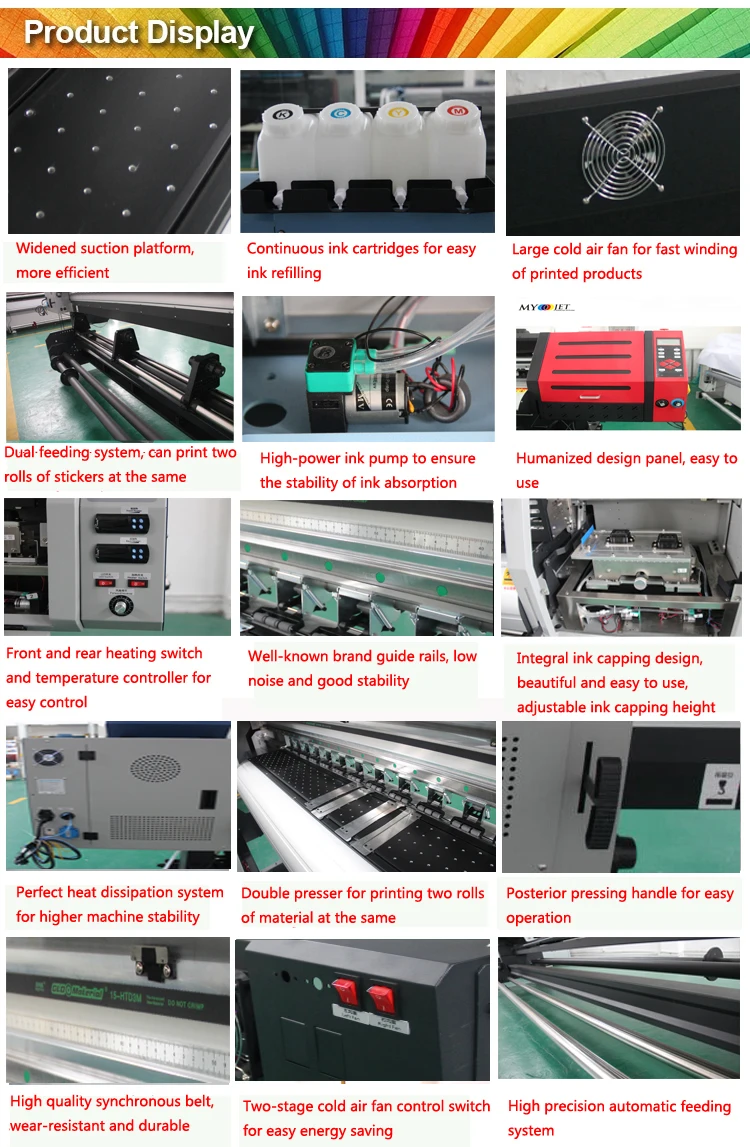 Myjet Banner Printing Machine Plotter Printer Sticker 1.8m 2.5m 3.2m ...