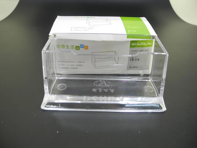 Custom Made Print Logo Plastic Acrylic Playing Cheap Business Card Case ...