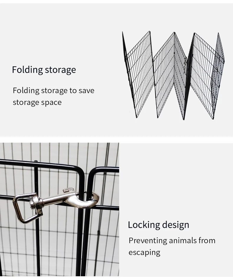 Extra Large Foldable Rabbit Hutch - Perfect for Poultry & Pets