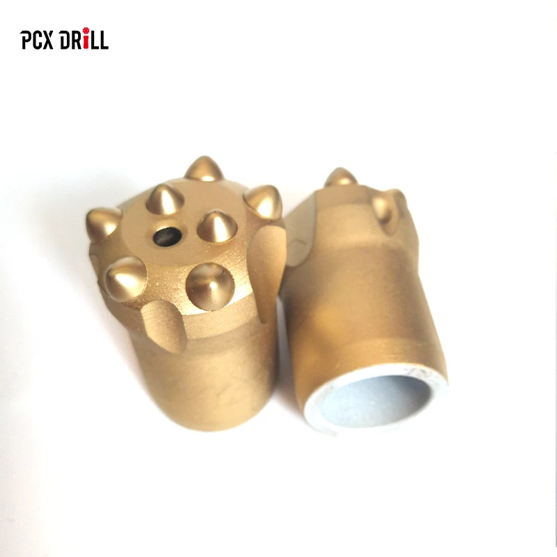 Mining Rock Drill Sinodrills 11 Degree 40mm Golden Button Rock Drill ...
