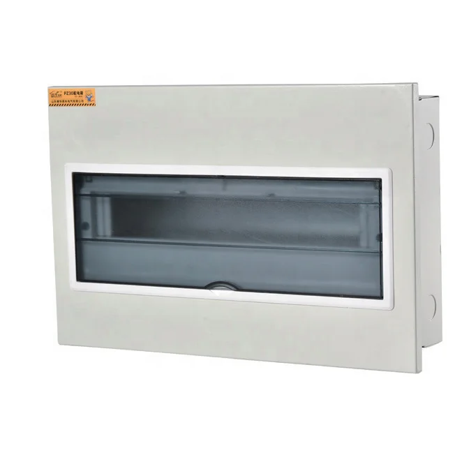 Outdoor Weatherproof Metal 24 Way Distribution Box - QHECO