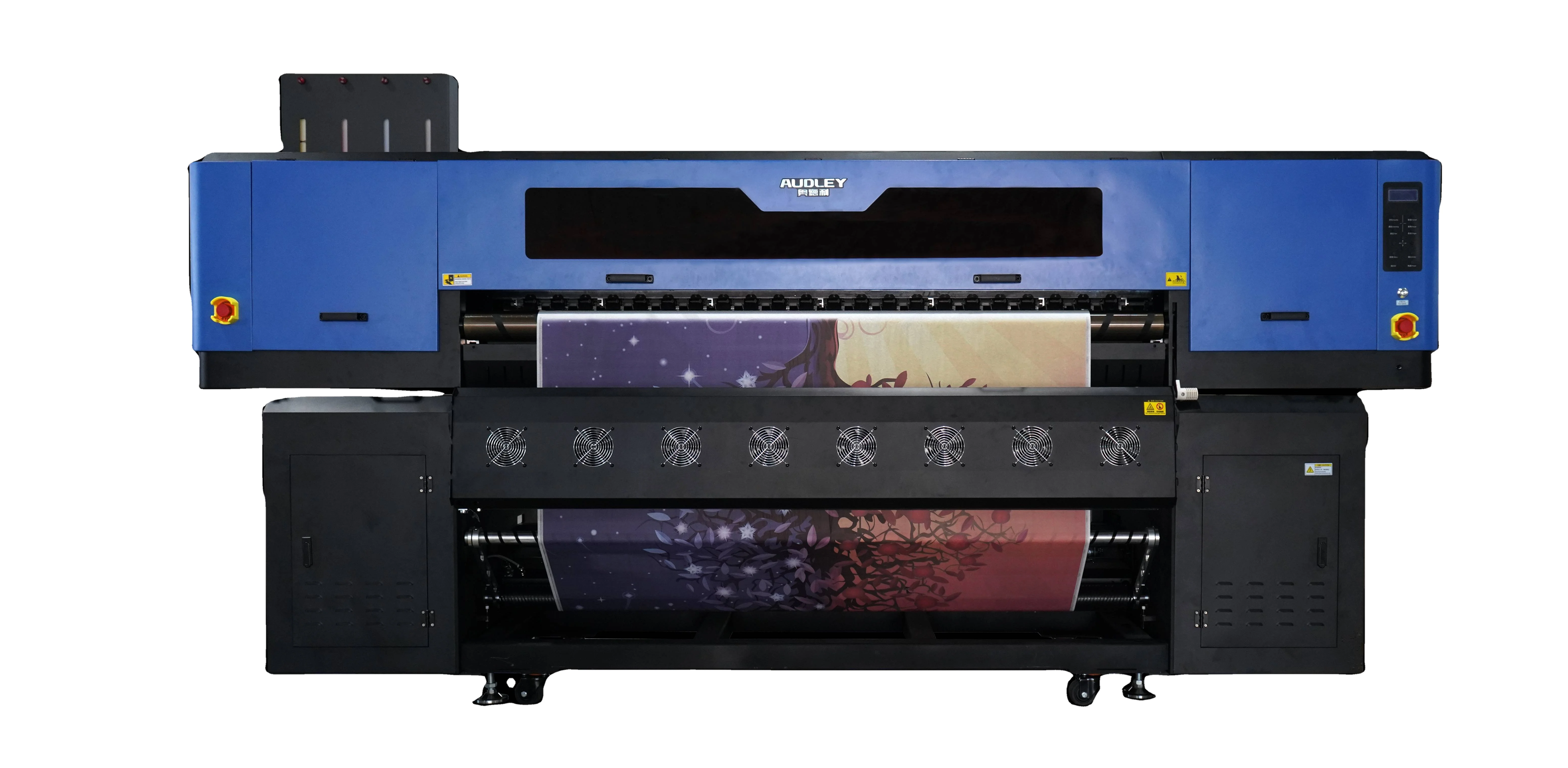 Industrial Format 1.9m Sublimation Paper Printer 4 Or 8 Heads Digital ...