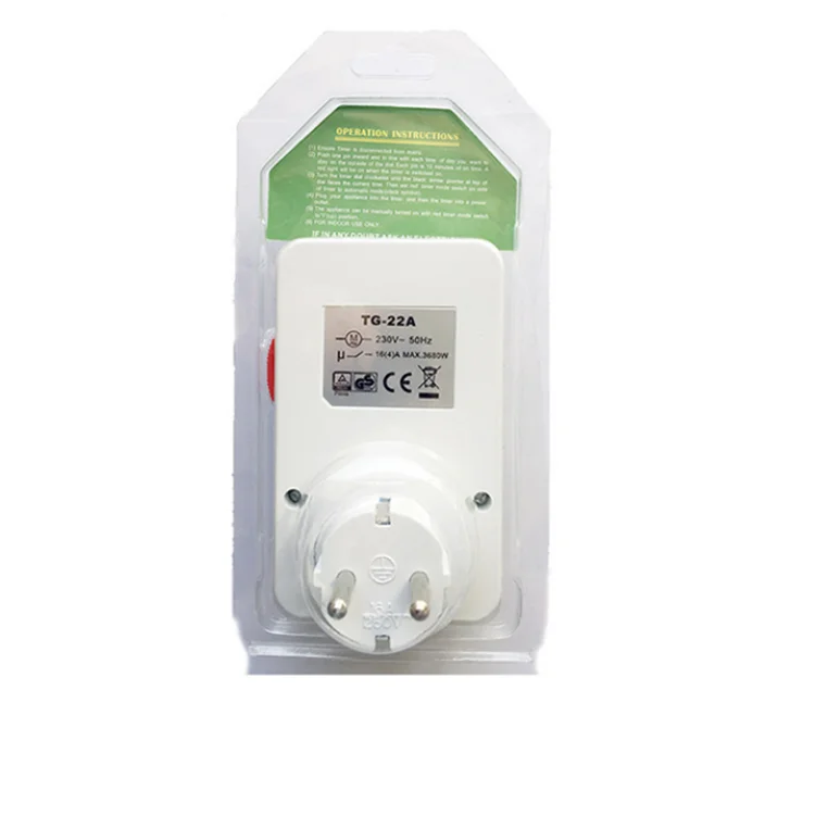 24 Hour Cyclic Timer Switch Kitchen Timer Outlet Loop Universal Timing ...