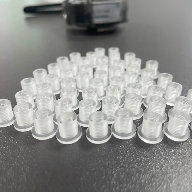 M4 Clear Acrylic Nut for Channel Letter Sign Installation Stud Mounting ...