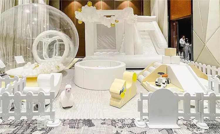 Soft Play Gym Oft Play Gate Soft Play Equipment Set Pastel Jumper ...