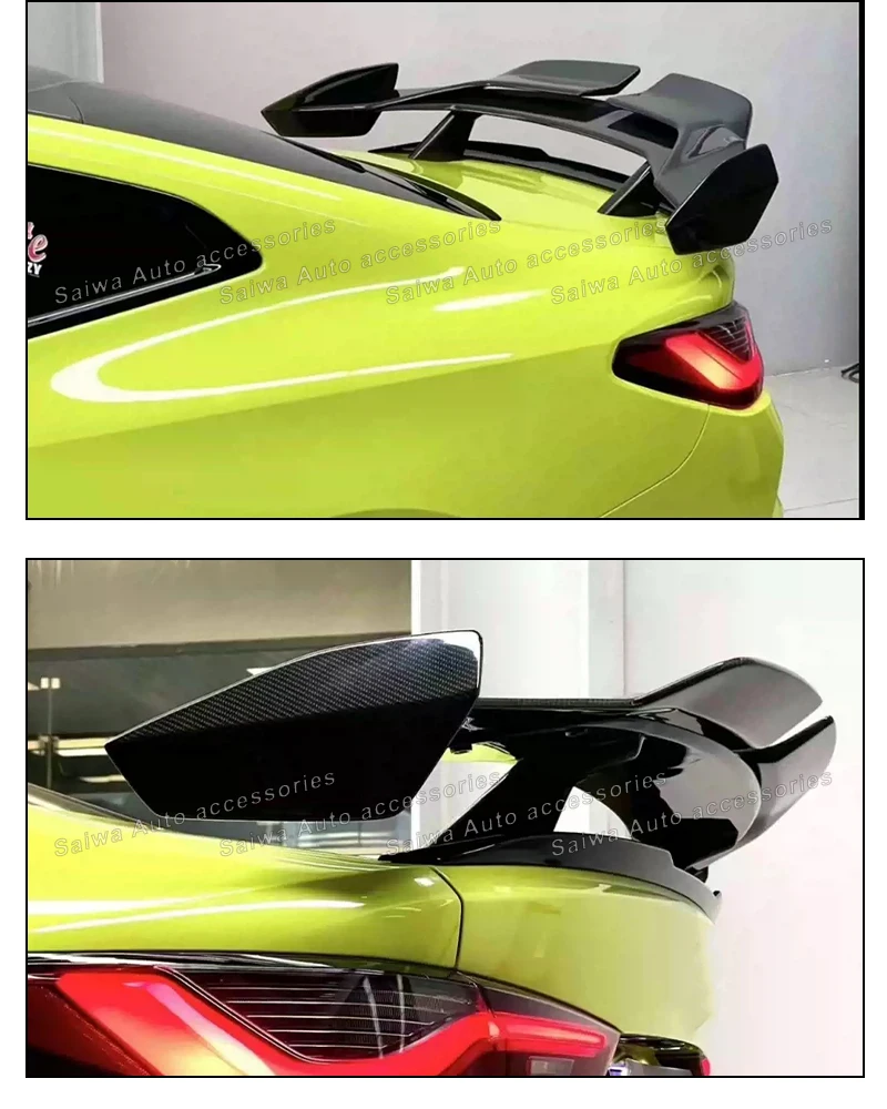 IMP Style New Carbon Fiber Racing Spoiler Wing Rear Spoiler Wing for ...