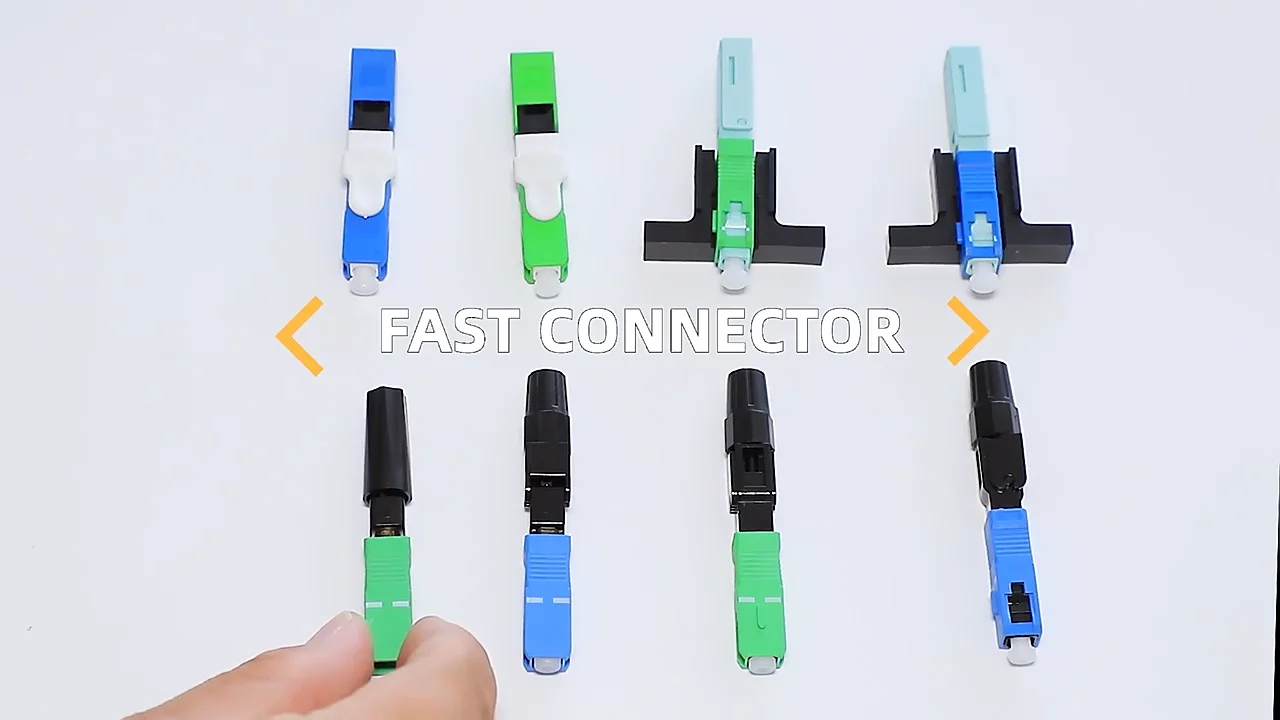 Ftth Fiber Optical Fast Conector Esc250d Sc/apc Sc/upc Optic Fiber Fast ...
