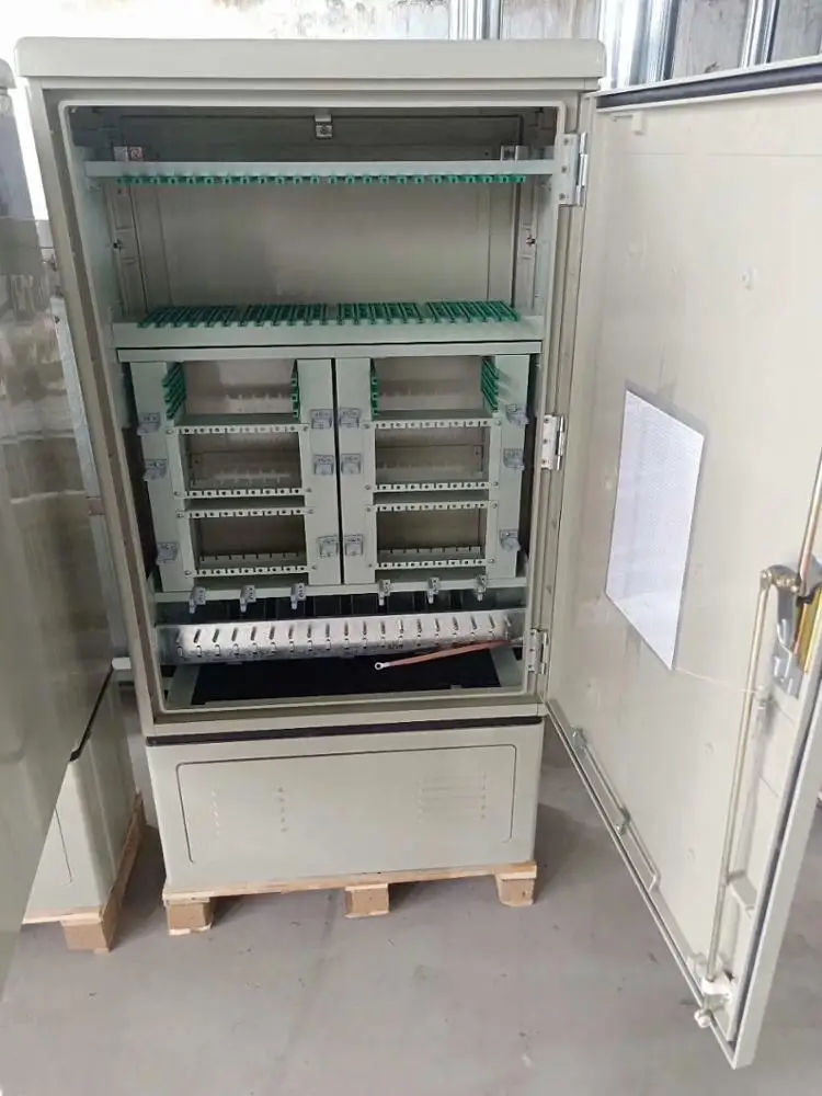 288 Cores Telecom Copper Cable Connection Outdoor Wall Mount Odf With ...