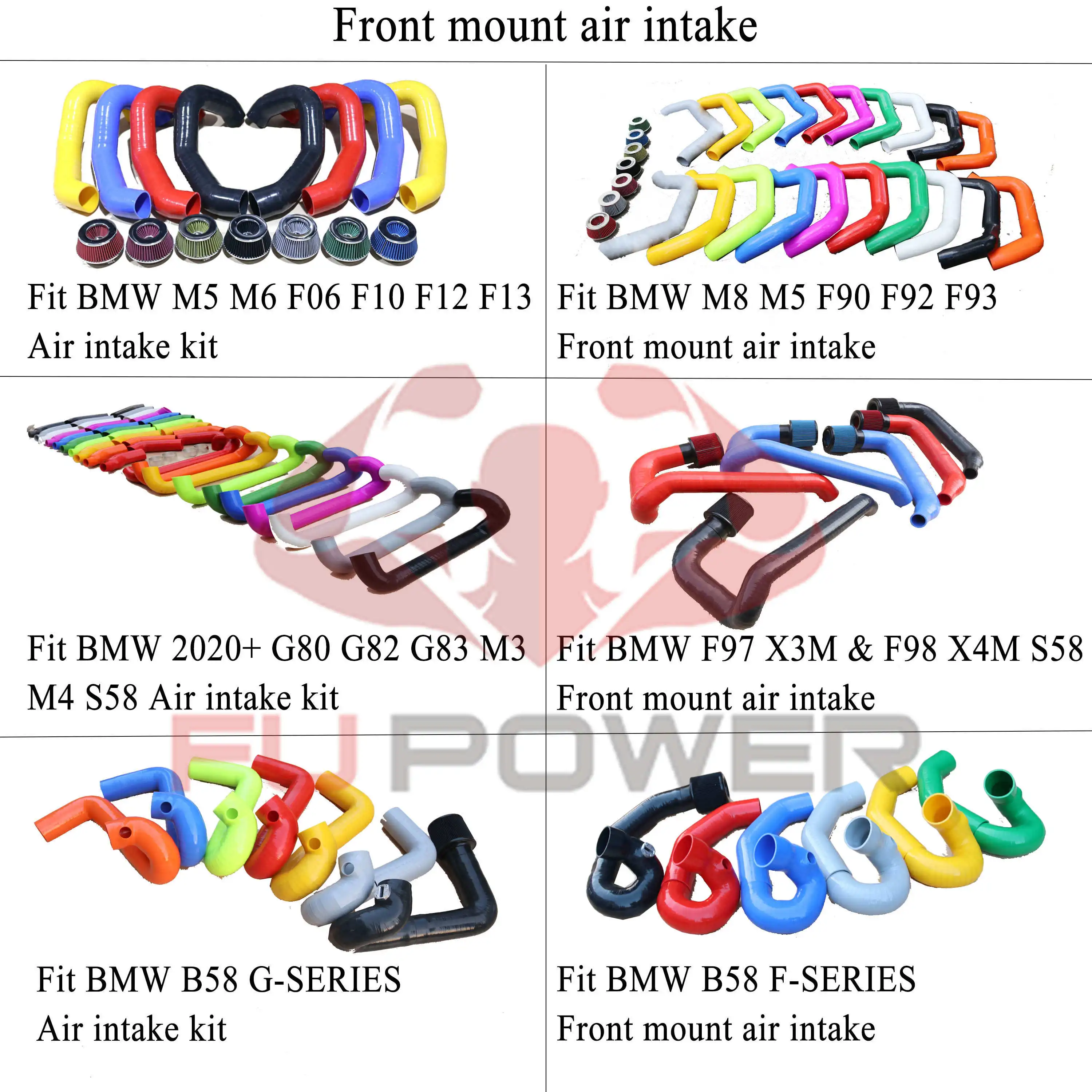 M3 M4 M5 M6 M8 F10 F90 G80 G82 F97 X3M F98 X4M B58 CUSTOM FRONT MOUNT ...