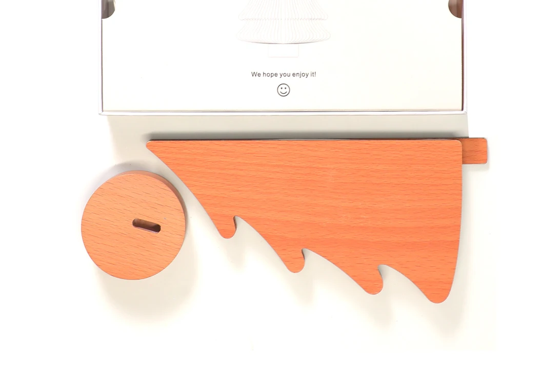 Colorful Christmas Tree Lights Book Night Light - 50000 Hours