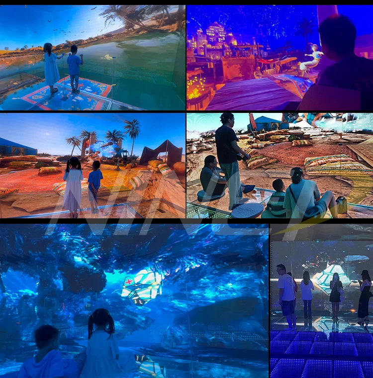 Vr Content Of Led Immersion Room Glass Walkway 12d - Buy Metaverse ...