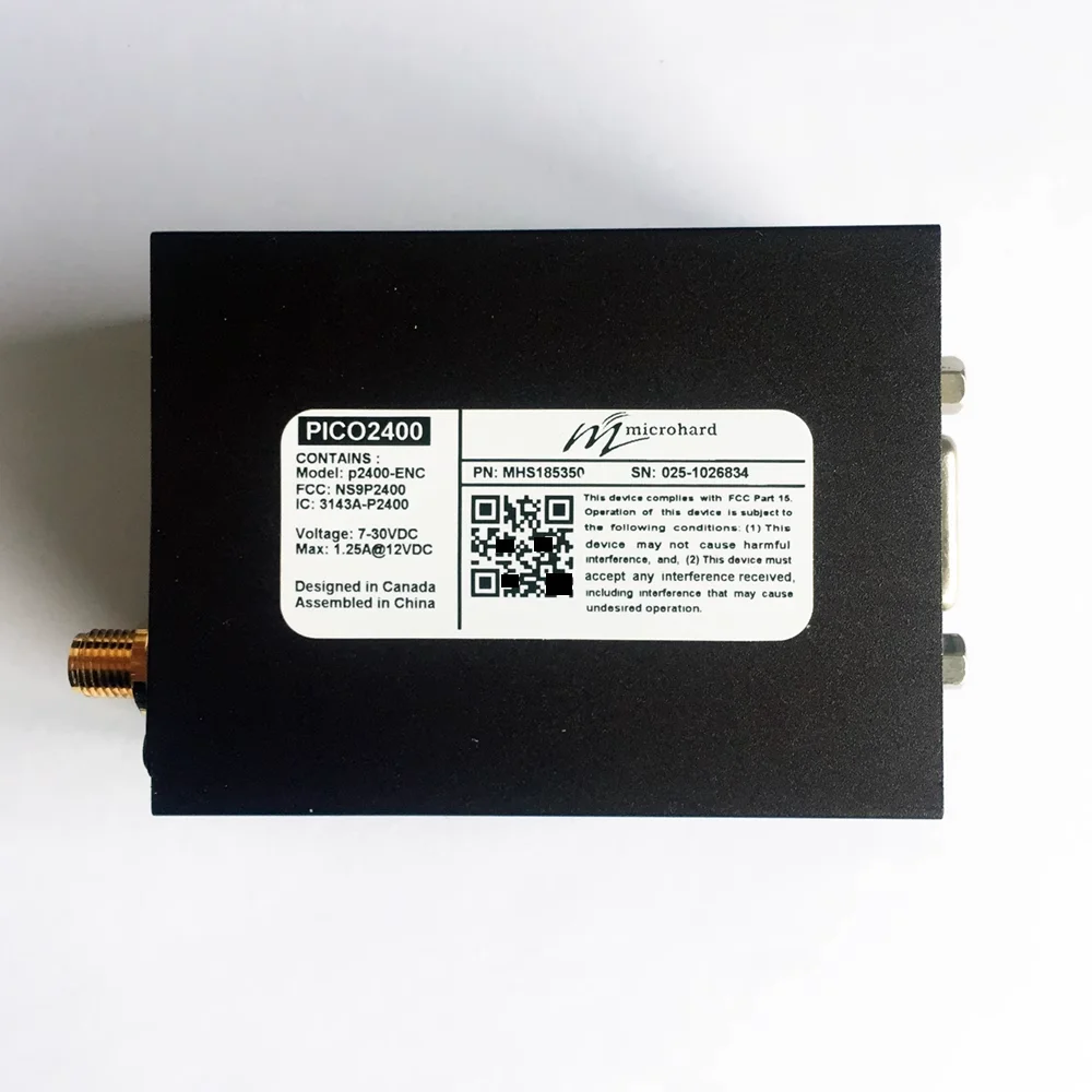 Microhard UAV Radio modems Pico Series MHS185350 P2400-ENC| Alibaba.com
