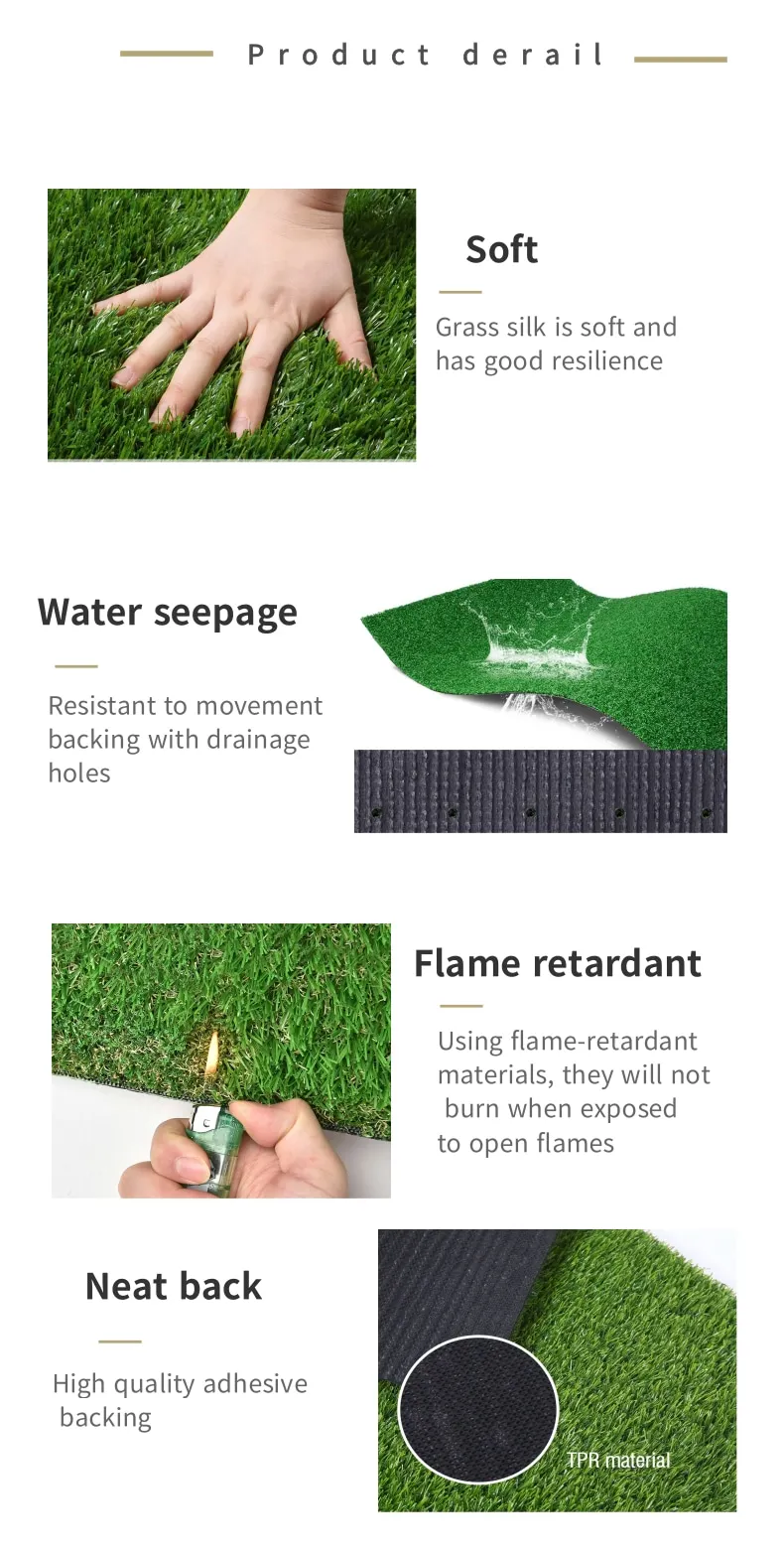 30mm Height High Resistance Uv Landscaping Artificial Grass Carpet For Home Lawns - Buy ...