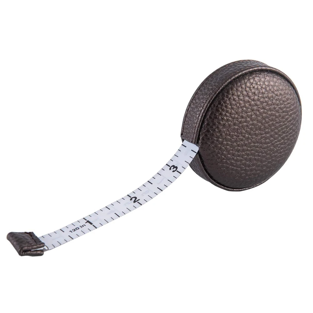 Tape Dual Sided Leather Tape Measure Retractable for Sewing