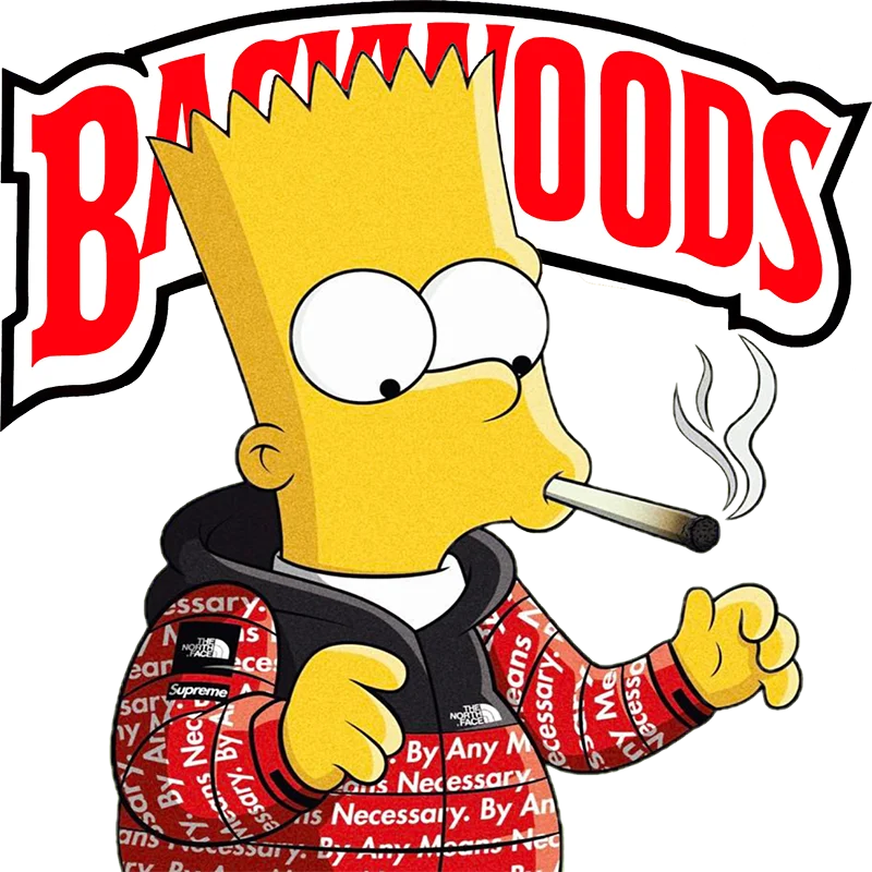 Simpson Pattern Design Dtf Transmission Decal For T-shirt Iron On ...