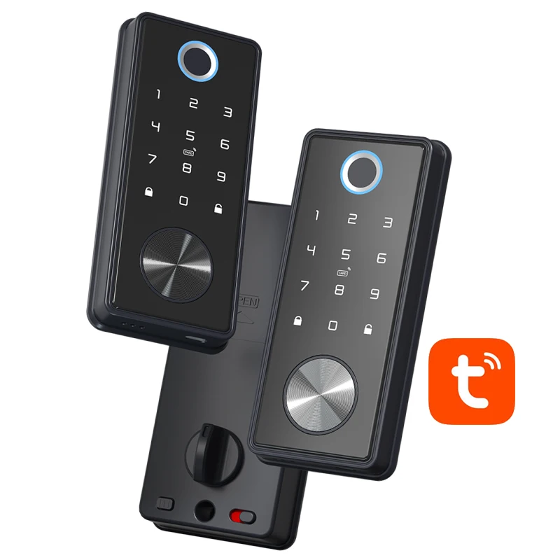Tuya Ble Smart Deadbolt Lock Keypad Password Fingerprint Key Remote ...