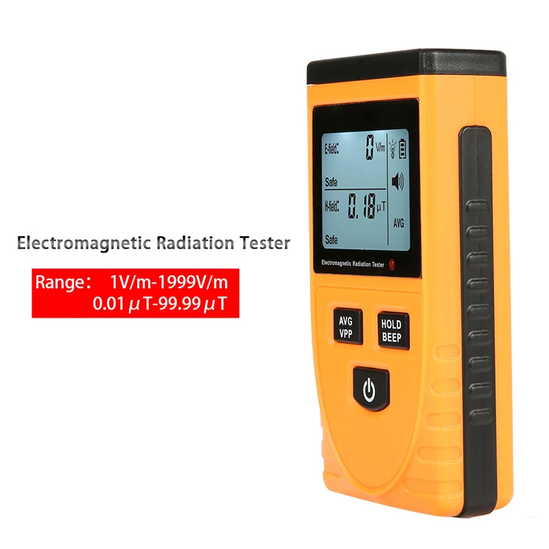 Hand-held Portable Geiger Counter Electric Field Emission Tester ...