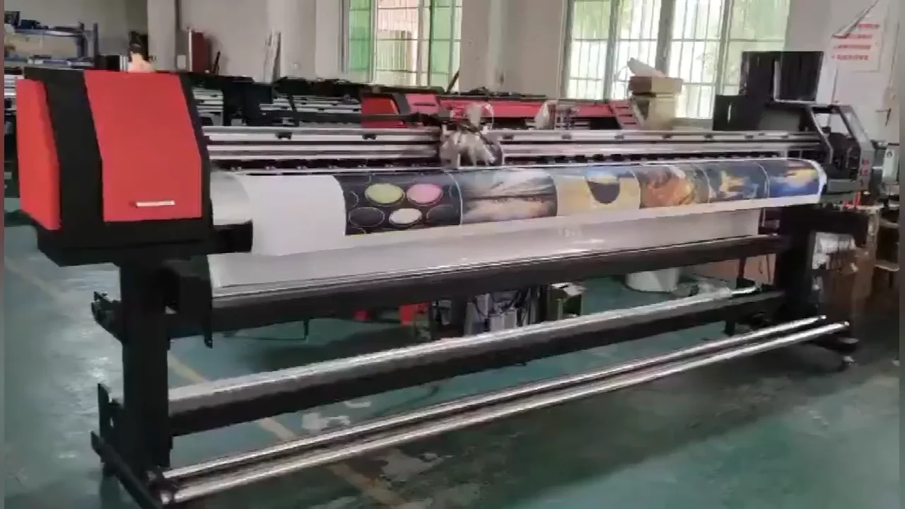 Disen New 2024 Eco Solvent Ink Print Crystal 3.2m Size Sublimation ...