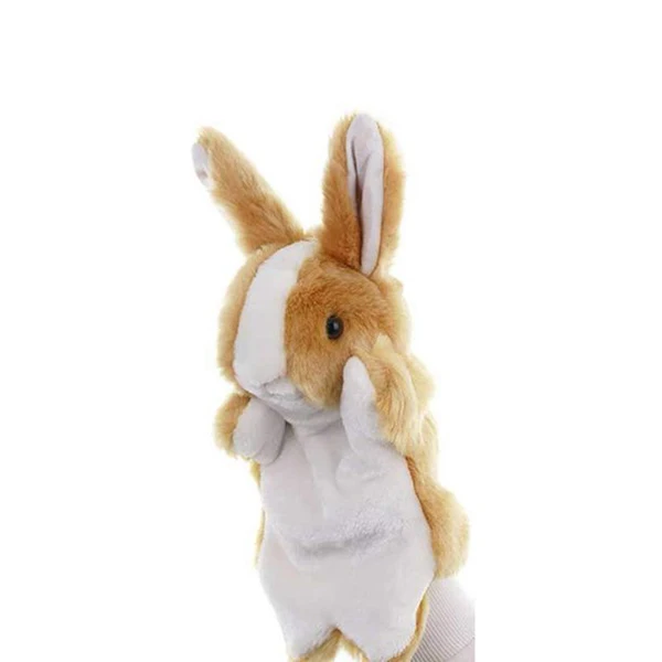 3150 Brown Bunny Plush Hand Puppet Toy Parent-Child Interactive ...