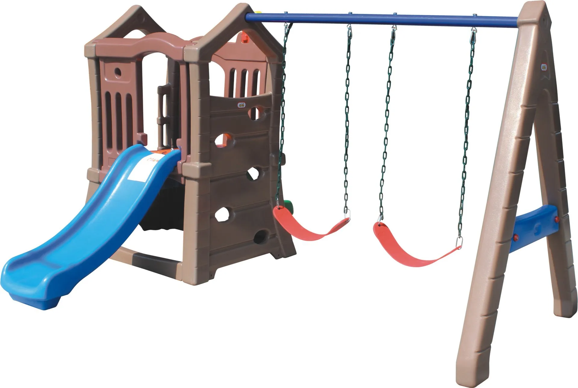 Outdoor Play Garden Playground Garden Swing and Slide Plastic Toys ...