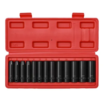 Set Of Sockets Hex Socket Set Screw 13pcs 38drive Deep Impact Sockef ...