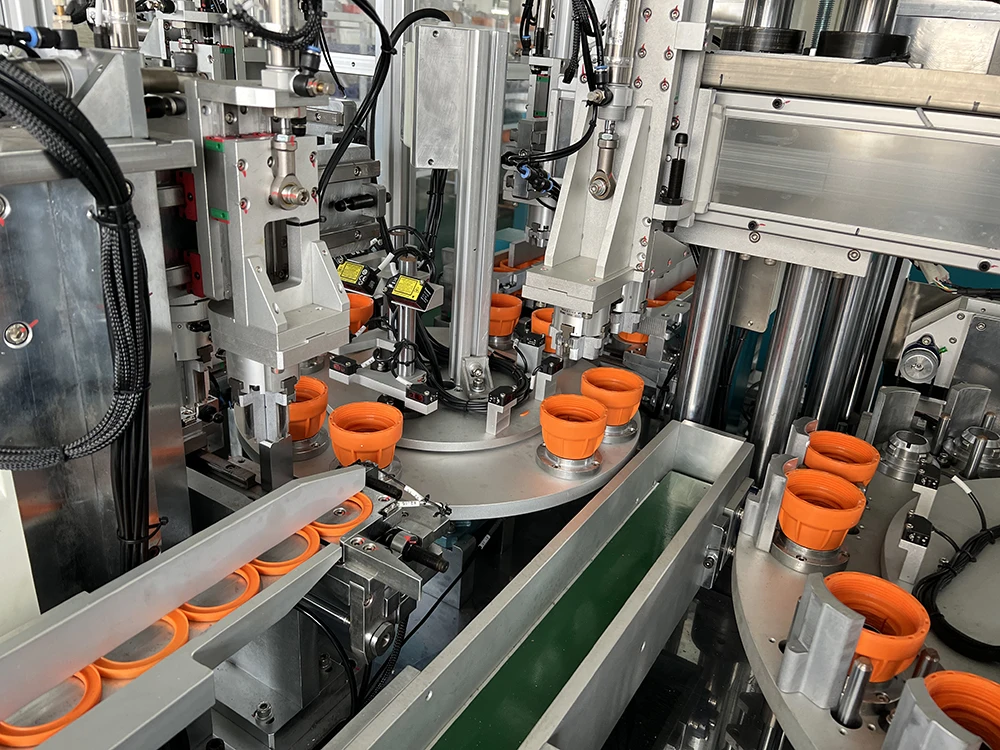 Custom Tube Coupling Assembly Machine New Condition Plc Core ...