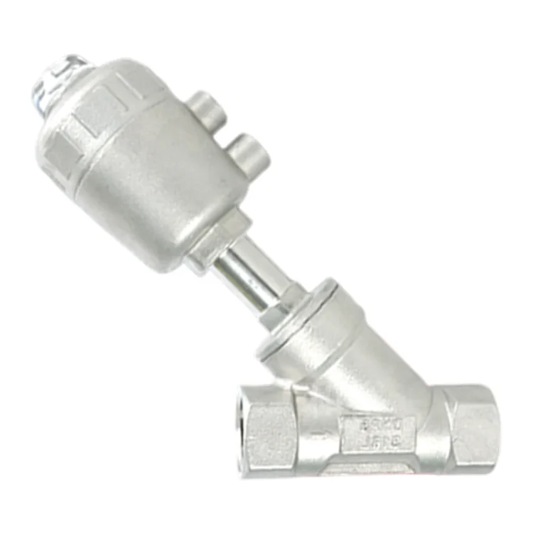 CQATMT Pneumatic Angle Seat Valve 1/2 Inch Welded Pneumatic Angle Seat ...