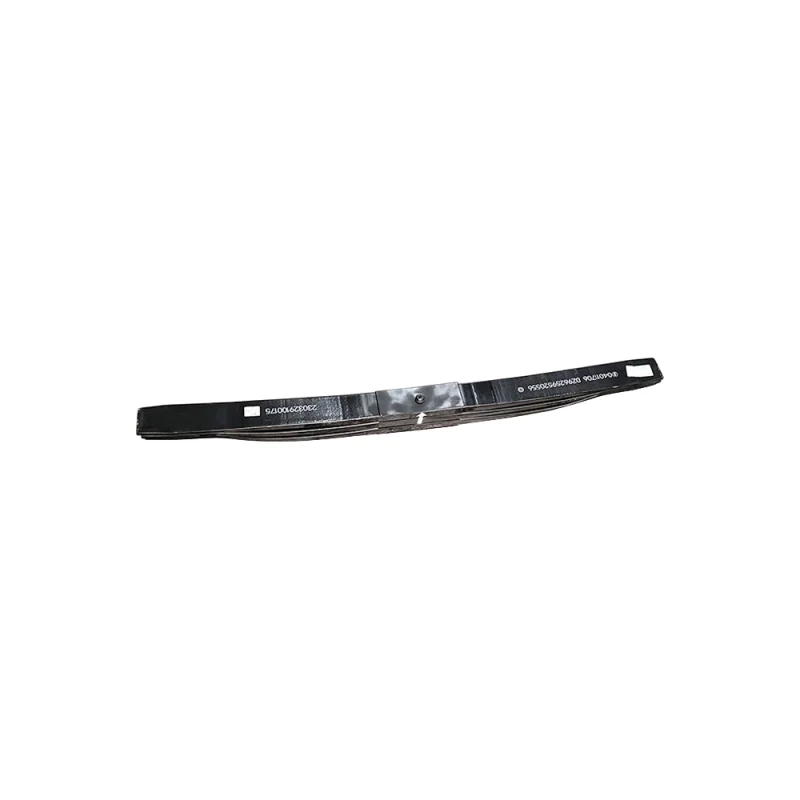 DZ96259520556 Rear Leaf Spring Assembly SHACMAN Truck Frame Mounting ...