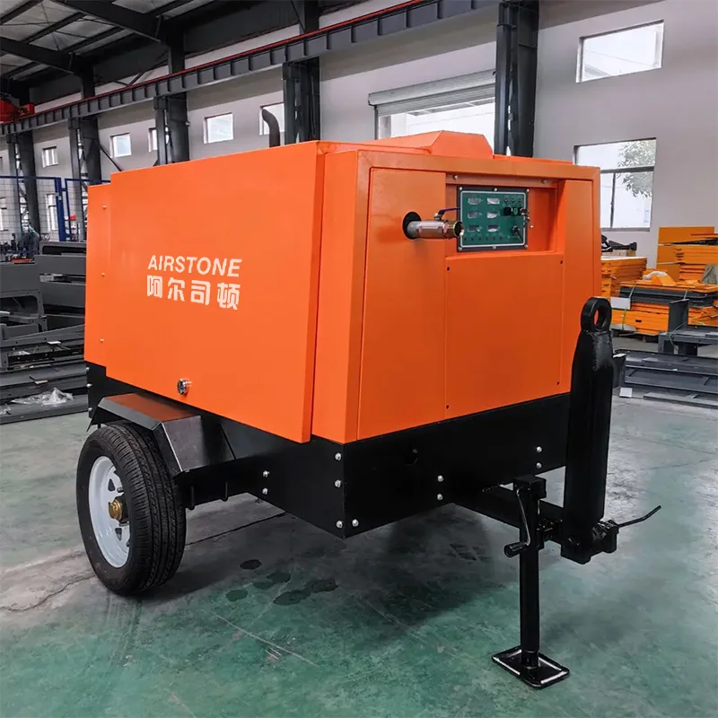 Airstone Portable Diesel Screw Air Compressor - 350 CFM