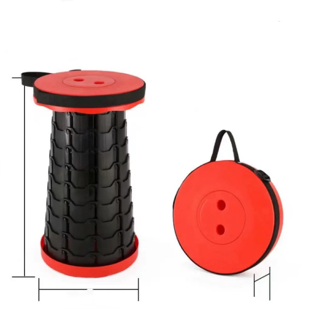 Durable & Portable Foldable High Stool For Outdoor Use