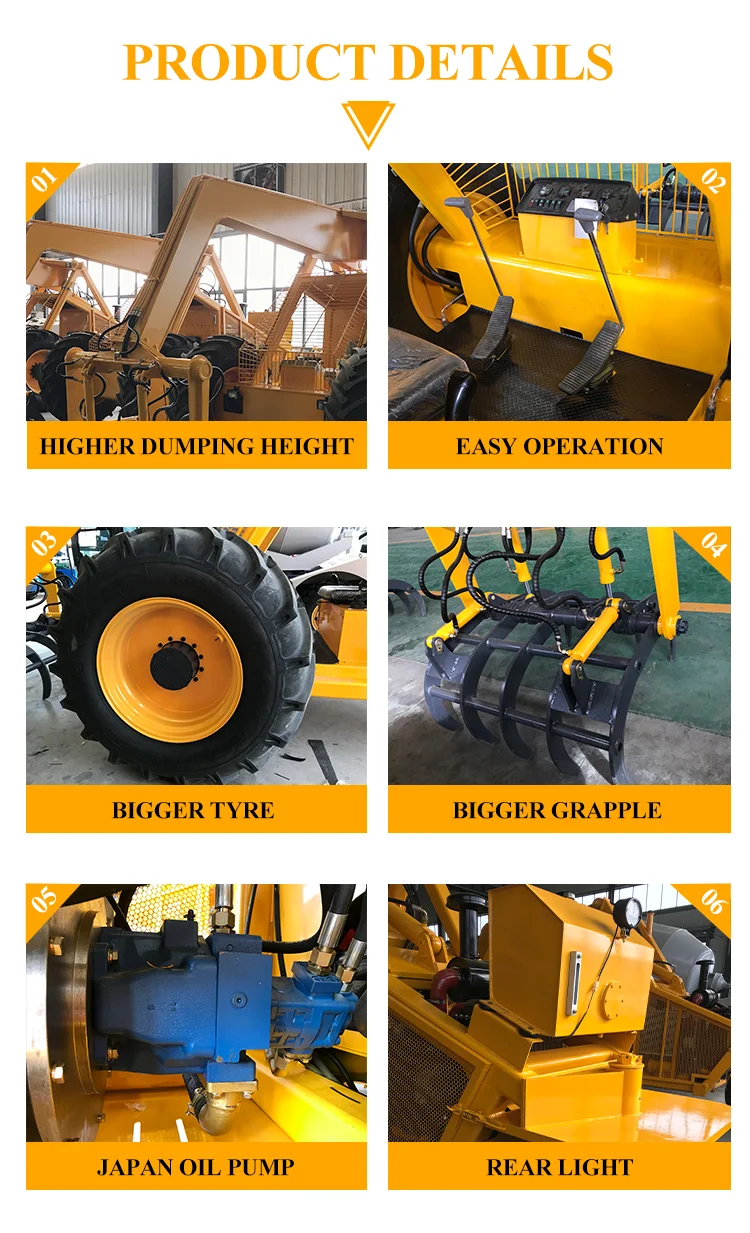 3 Wheels Sugarcane Grab Loader Made In China - Buy 3 Wheels Sugarcane ...