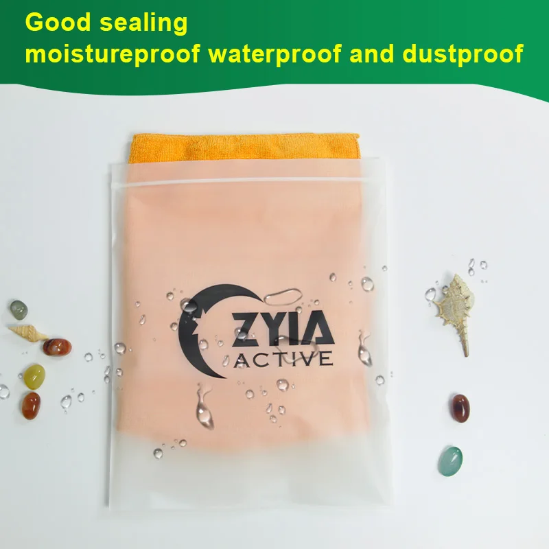 Customized Eco-friendly Biodegradable Corn Starch Zipper Bag ...