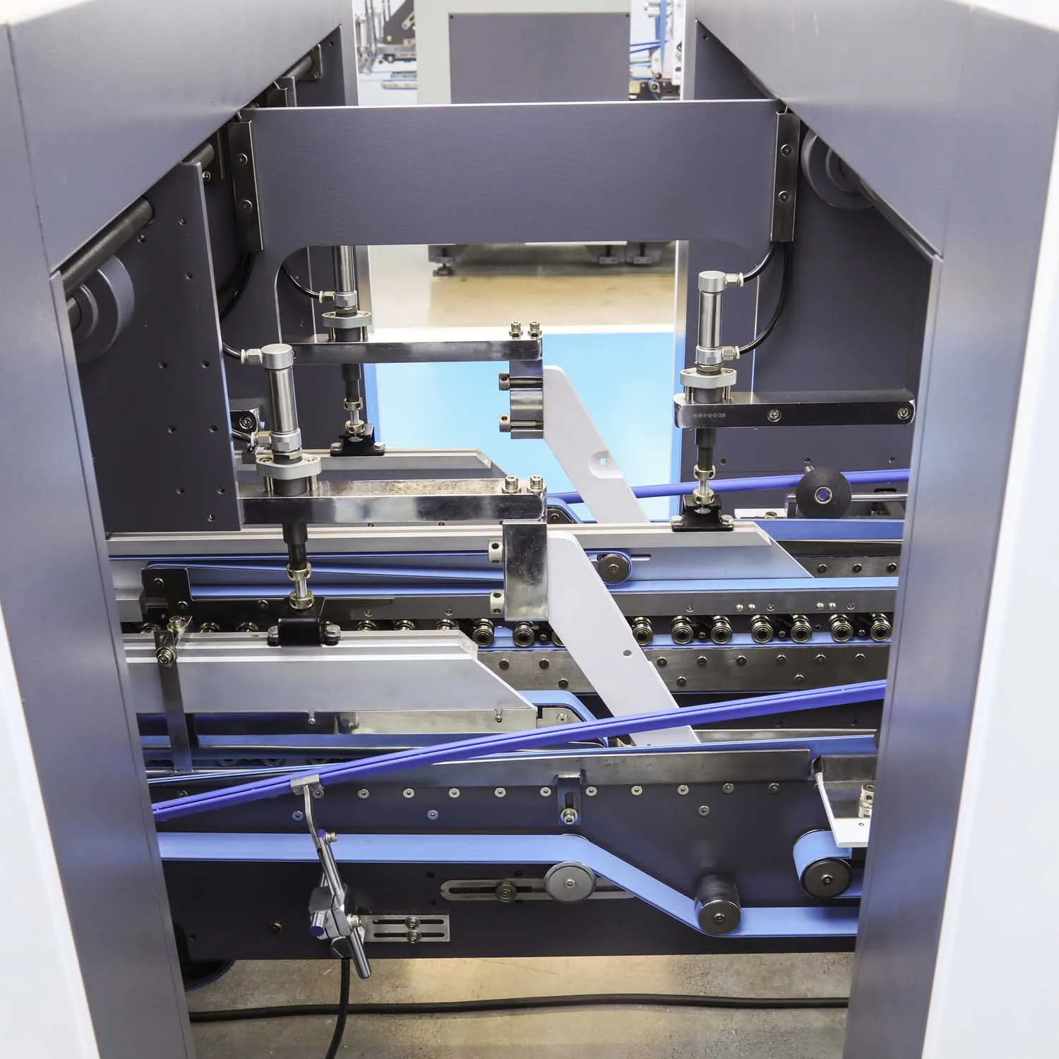 Rolam 4 6 Corner Corrugated Carton Folder Gluer Automatic B Flute Box ...