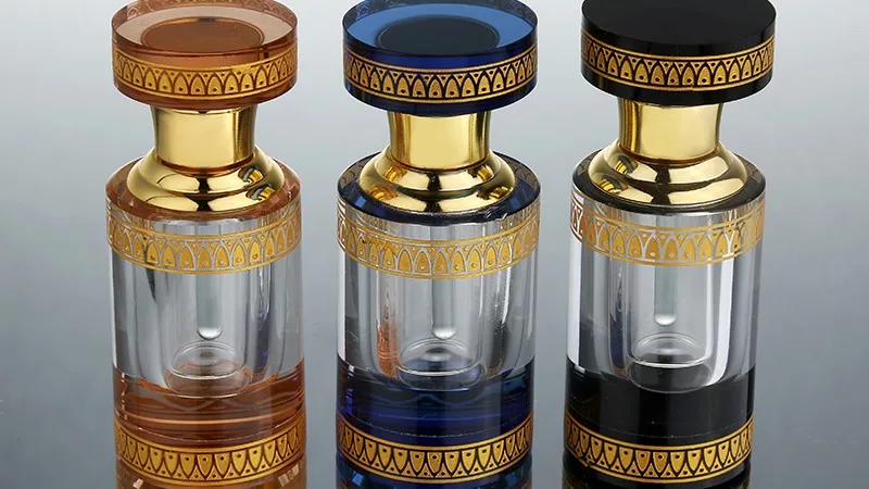 Cj-20ml Custom Fancy Essential Oil Gold Body Massage Oil Glass Or Metal ...