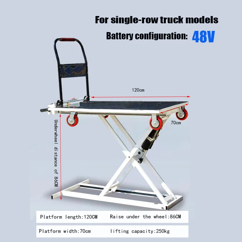 Portable Electric Self-Loading Trolleys - Hydraulic Lifts