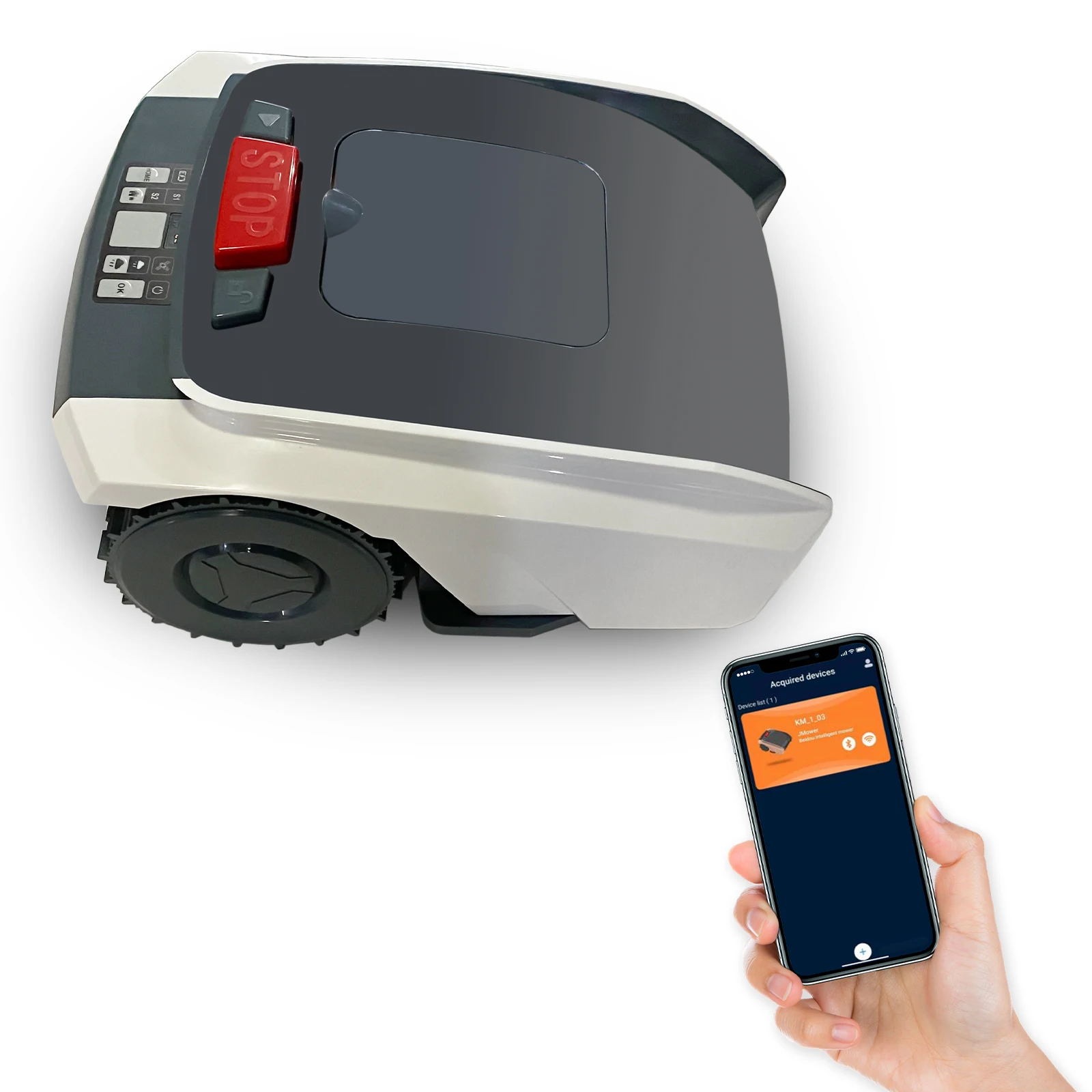 Automatic Grass Trimmer Cutter Machine - Robotic Lawn Mower