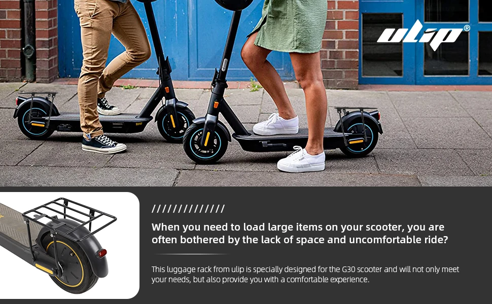 Ulip Scooter Front Pole Extension Tube For Segway Ninebot Max G30 G30d ...