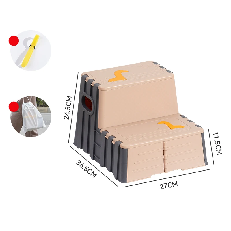 Wholesale Travel Foldable Baby Step Stool Kids Step Stool For Potty ...
