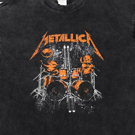 Factory Custom Digital Print Acid Wash T Shirt Heavy Cotton Mens ...