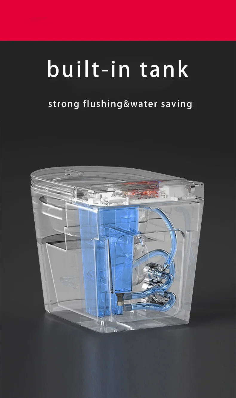 Modern Floor Mounted Electric Commode Automatic Closestool Wc ...