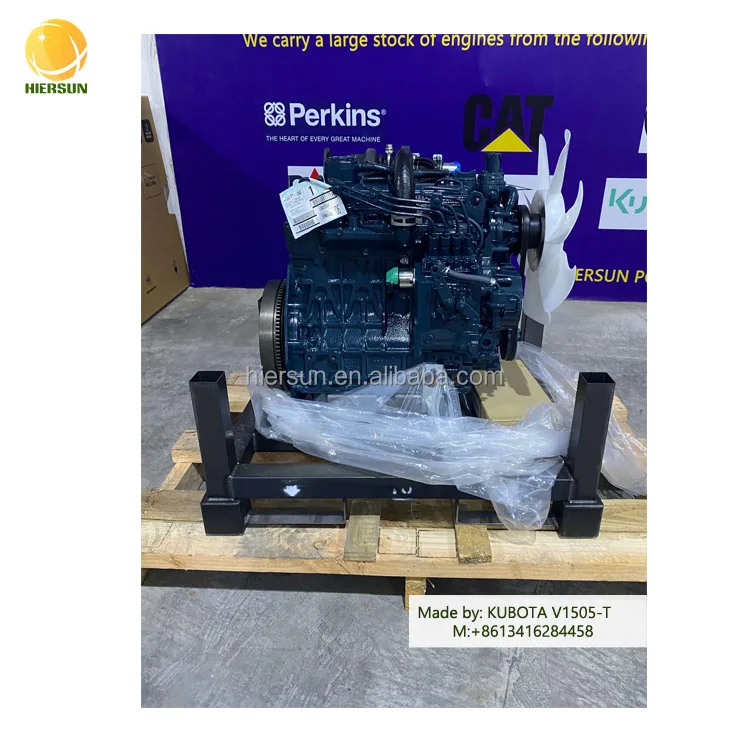 Kubota V1505-T-E3B Engine - Reliable Power for Industrial Use