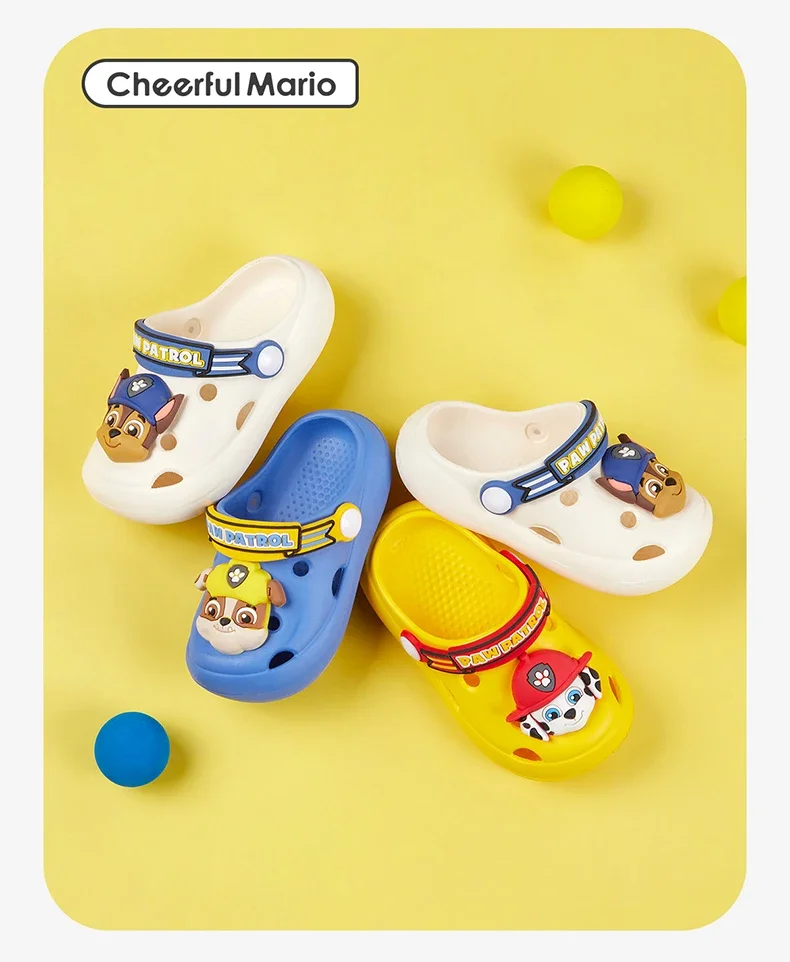 Cheerful Mario 2024 Kids Cartoon Eva Baby Garden Sandals Summer Boys ...