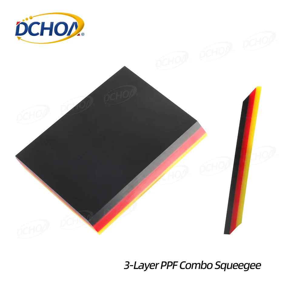 DCHOA 4pcs Set Multi-Layer Silicone Squeegee PPF and Tint Rubber Car Care Equipment| Alibaba.com