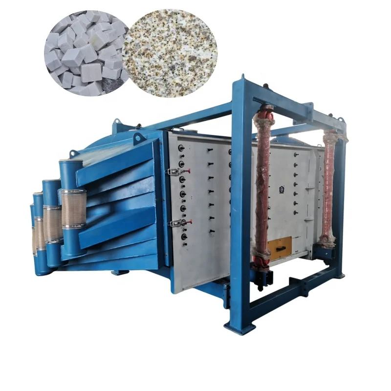 Screen 2m*4m Rectangular Gyratory Sieve For Plastic Calcium Carbonate ...