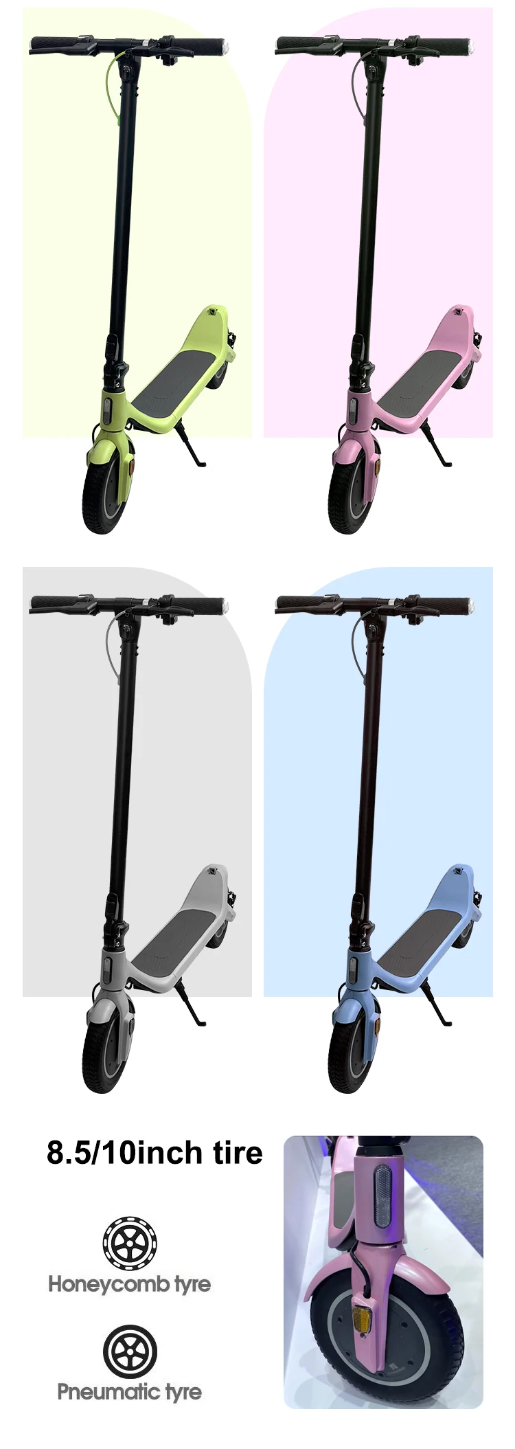 350W 36V Portable Adult Electric Scooter M1 Lightweight 36v Folding ...