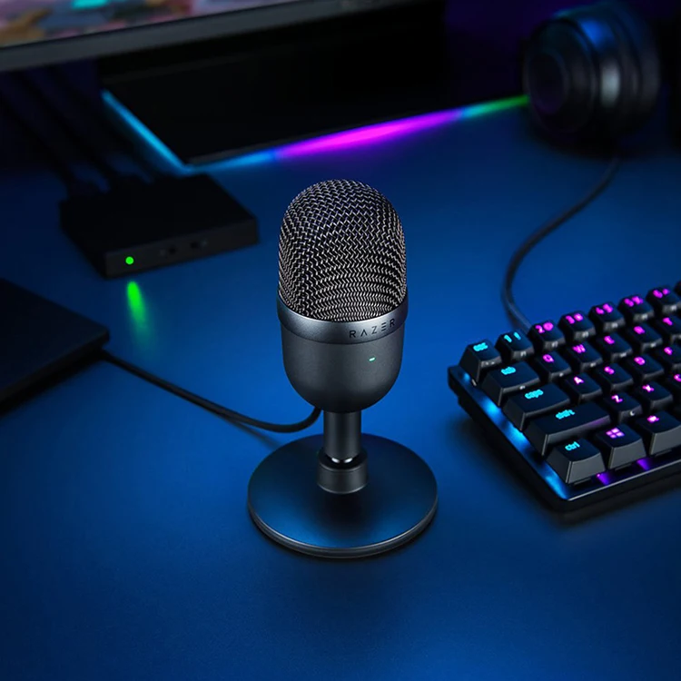 Razer Seiren Mini Usb Condenser Microphone Ultra-compact Streaming ...
