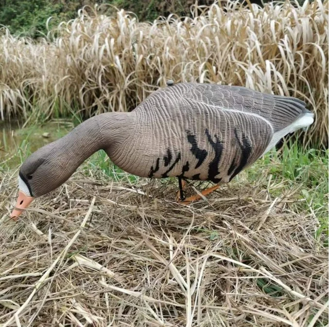 Outdoor Garden Decoration Decoy Geese Plastic Specklebelly Goose Decoys ...