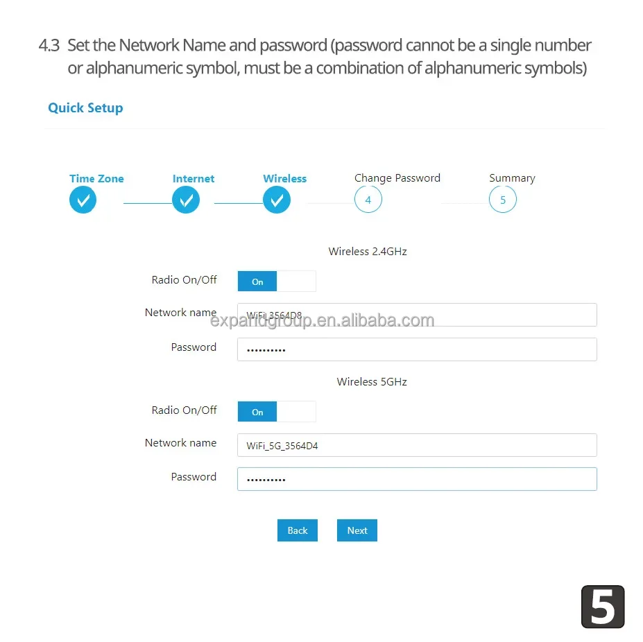 AC1200 Mesh Wifi Router - Dual Band Smart Home Solution